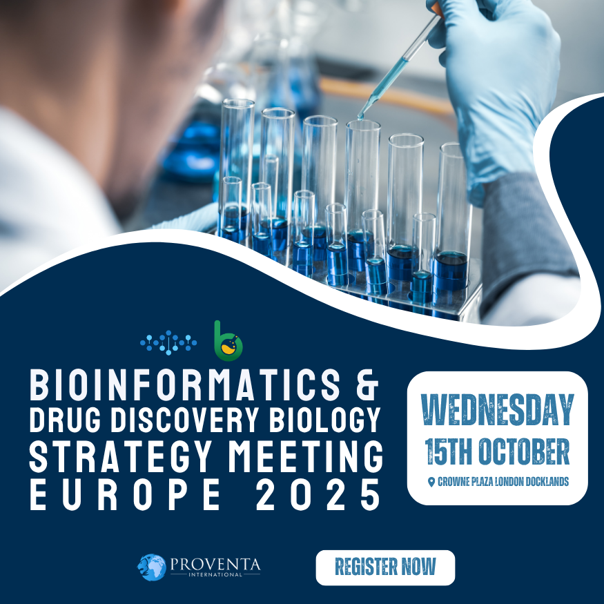 Bioinformatics and Drug Discovery Biology Strategy Meeting Europe ...
