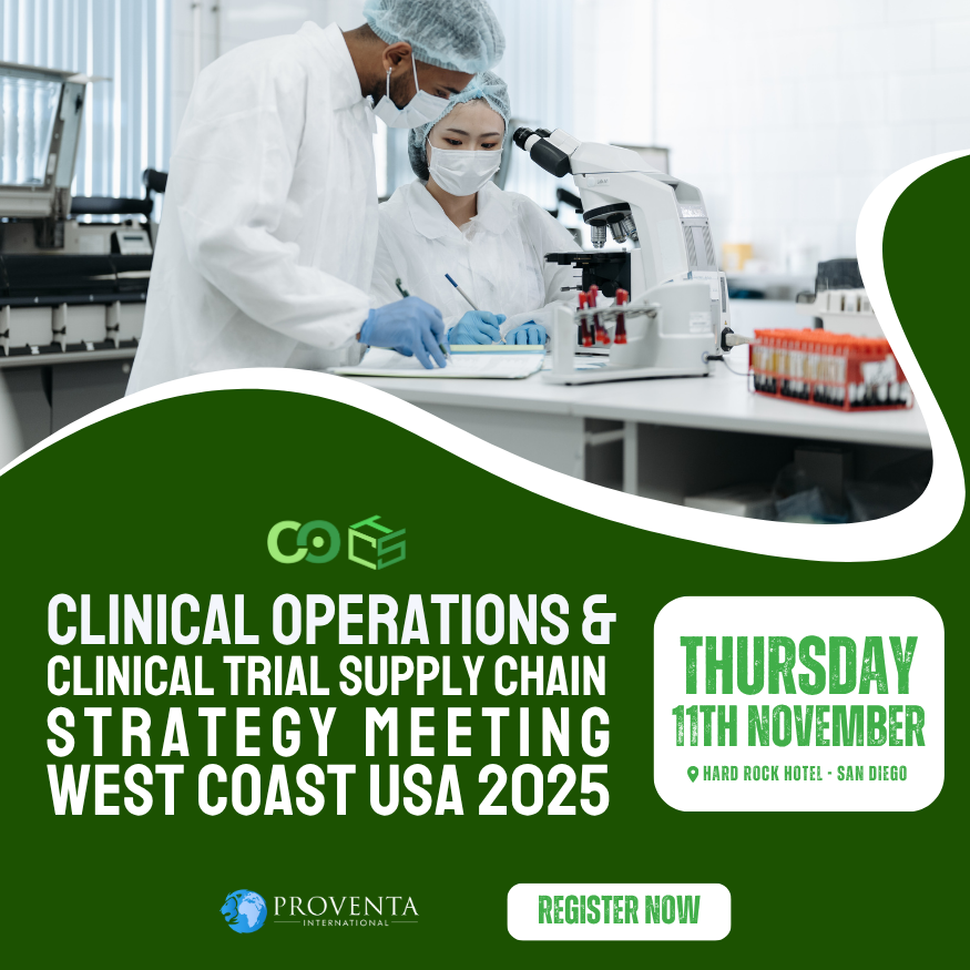 Clinical Operations & Clinical Trial Supply Chain Strategy Meeting West ...